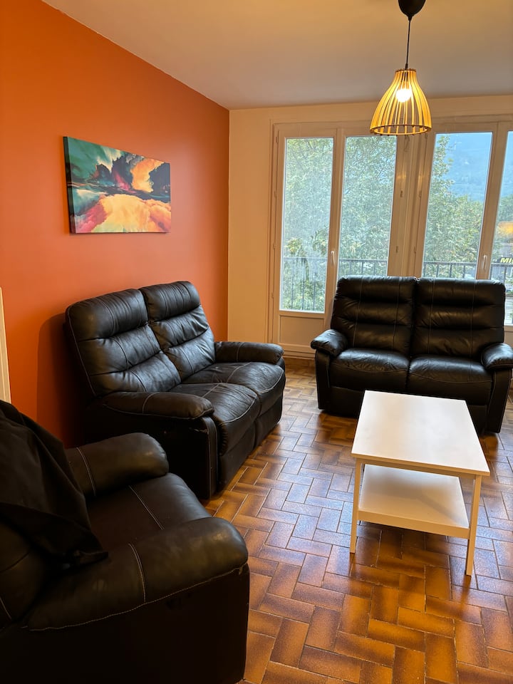 T4 Tout Confort – Lumineux, Proche Bus & Centre - 그르노블