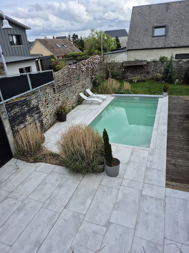 Chambre De Charme Avec Piscine - Saint-Pair-sur-Mer