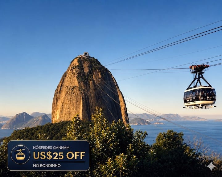 Voucher $25. Centro. Piscina, Rooftop, Ar, Wi-fi. - Rio de Janeiro