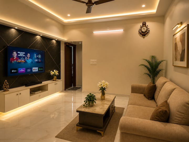 Luxury 2bhk Apartment In Chikmagalur | 2 Ac Rooms - Chikmagalur