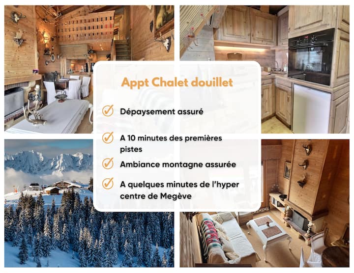 Le Refuge - Appt Chalet Douillet- Le Mont D'arbois - Megève