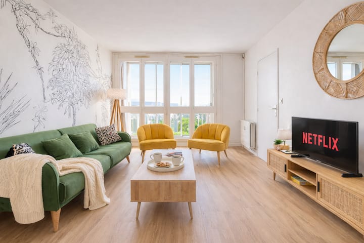 Ps4, Wifi Fibre, 105 M² – Idéal Familles & Groupes - Angers