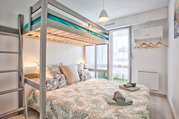 La Coquille - Coquet T2 à 200m Juno Beach / Plage - Courseulles-sur-Mer