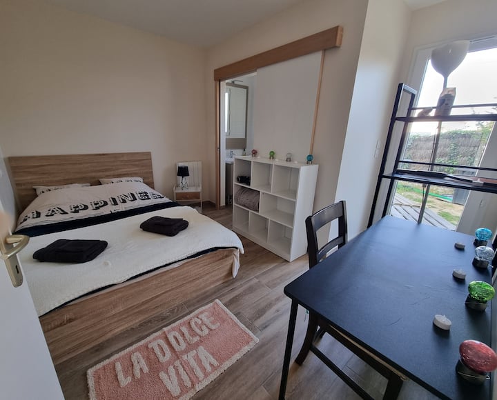 Chambre Sdb Privée, 4' Rocade - Sortie Indep - Eysines