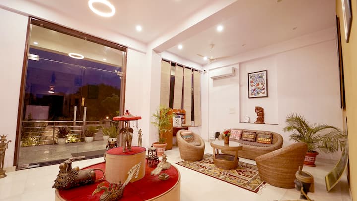 Kurja - A 5bhk Boutique Stay With Jaccuzi - Jaipur