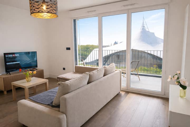 T2 Vue Pompidou – Balcon, Sport & Centre Muse - Metz