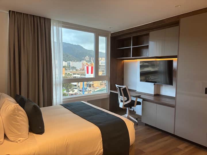 Apartamento Con Grandiosa Vista - Bogota