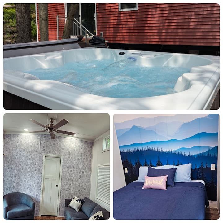 Peaceful Winter Escape/private Hot Tub/near Skiing - 莫斯科