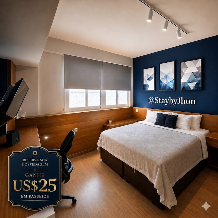 Us$25 Off Passeio! Piscina, Varanda, Sauna. Centro - Rio de Janeiro