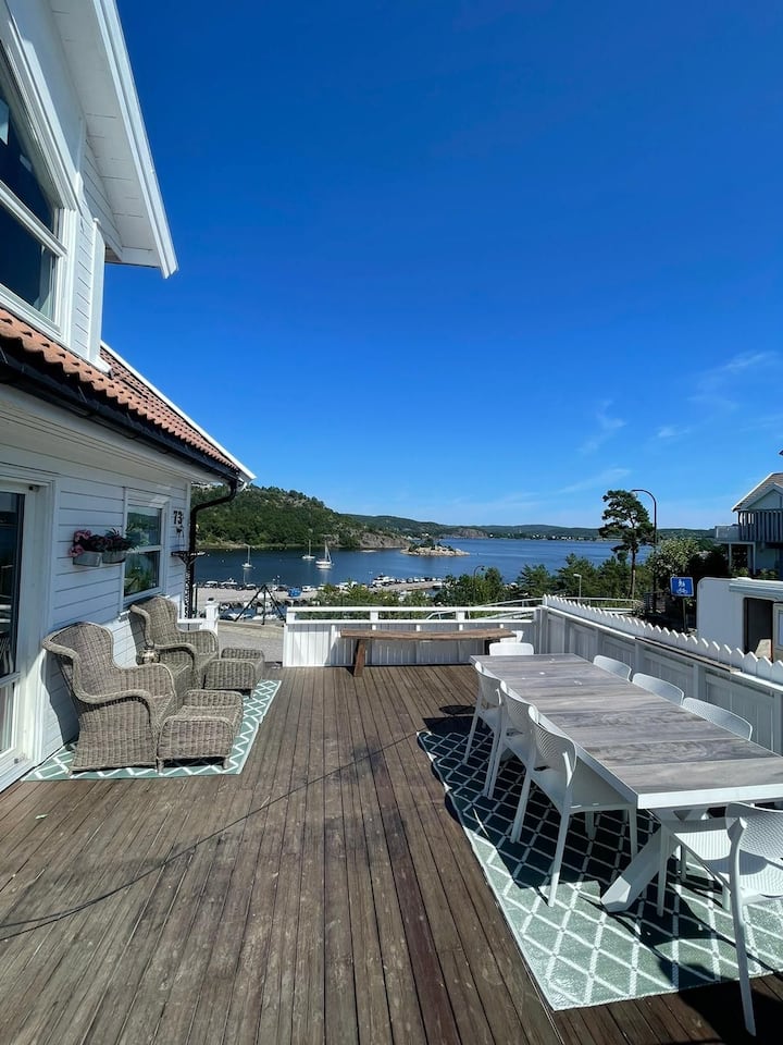 Fint Hus, Sjøutsikt, 5 Soverom Og 10 Sengeplasser - Kristiansand
