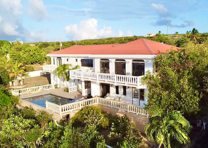 Villa Grande (Up) Oceanview Escape |2 Bed 2.5 Bath - Anguilla