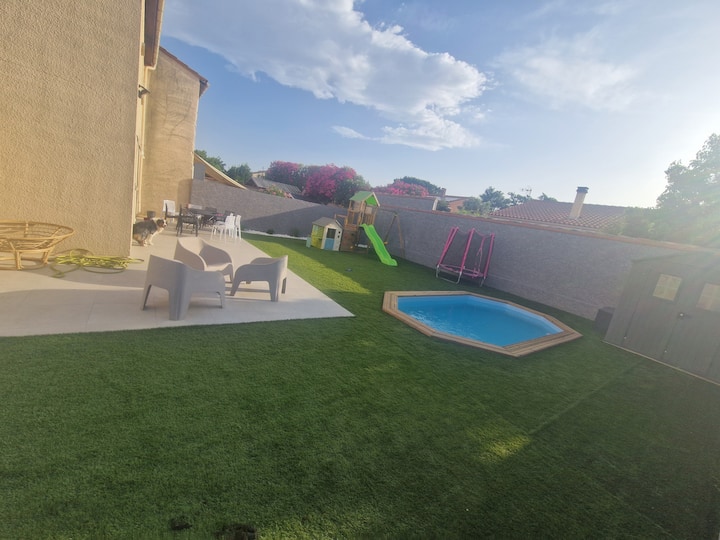 Villa 3 Faces Piscine Climatisée - Canet-en-Roussillon