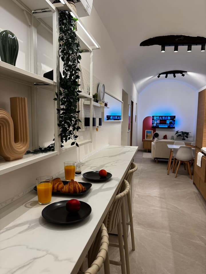 Menton, Rue Longue, T3 Rénové - Menton