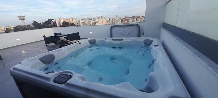 Vue Mer-couchers De Soleil Jacuzzi Privé Piscine - Faro