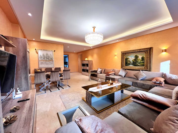 Elegant & Spacious Stay In Hay Riad｜prestigia - Rabat
