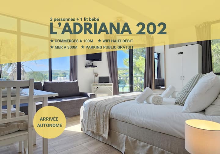 La Suite Adriana 202 | Clim | Wifi | Mer à 300m - Carry-le-Rouet