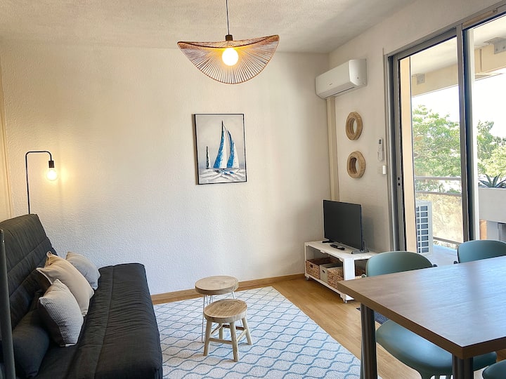Joli Studio Canet Plage-marina - Sainte-Marie