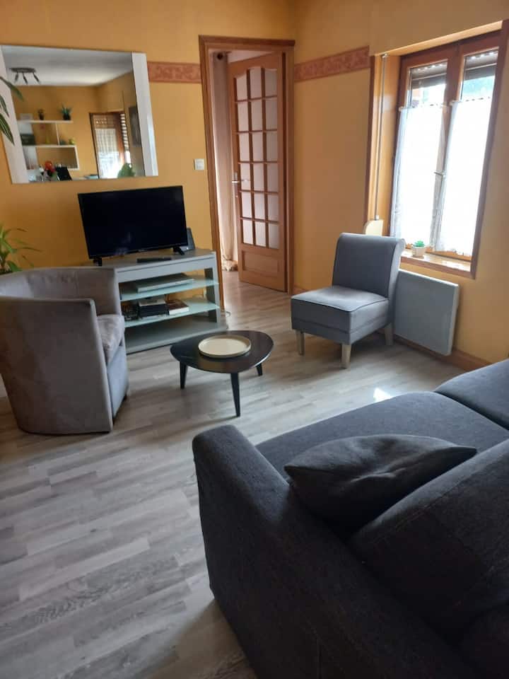 Appart 2 Chambres 4-6 Pers 72m2 - Nœux-les-Mines