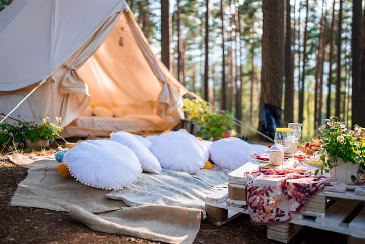 Glamping Tent Voor Koppels En Vrienden - Ibiza