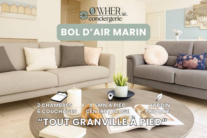 Granville 6 Pers, Proche Gare/mer/centre, Jardin - Granville