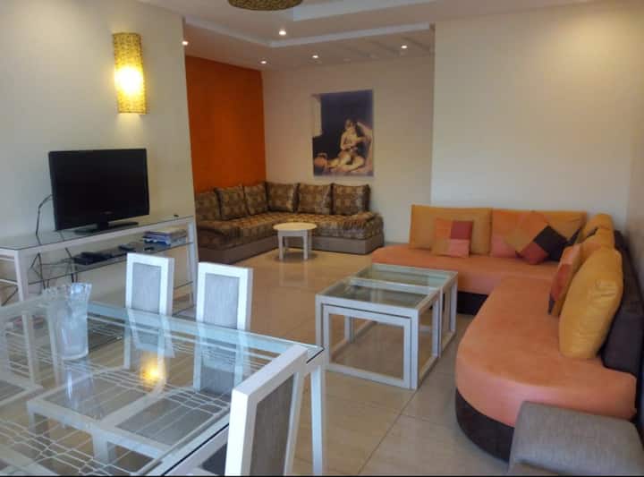 Appart Haute Standing+piscine Et Près De La Mer - Agadir