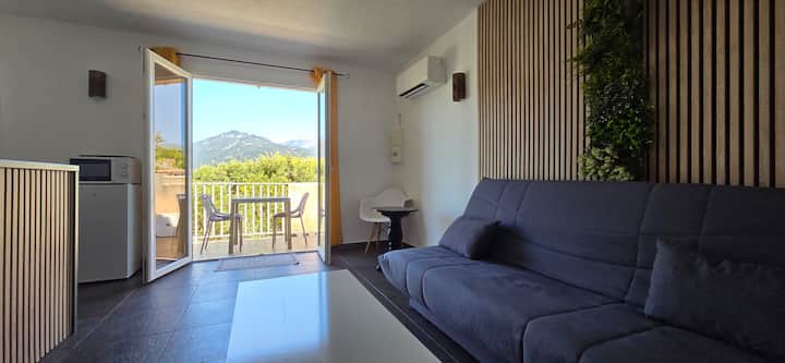 Studio Dolce & Vita D3 Vue Mer Et Piscine - Propriano