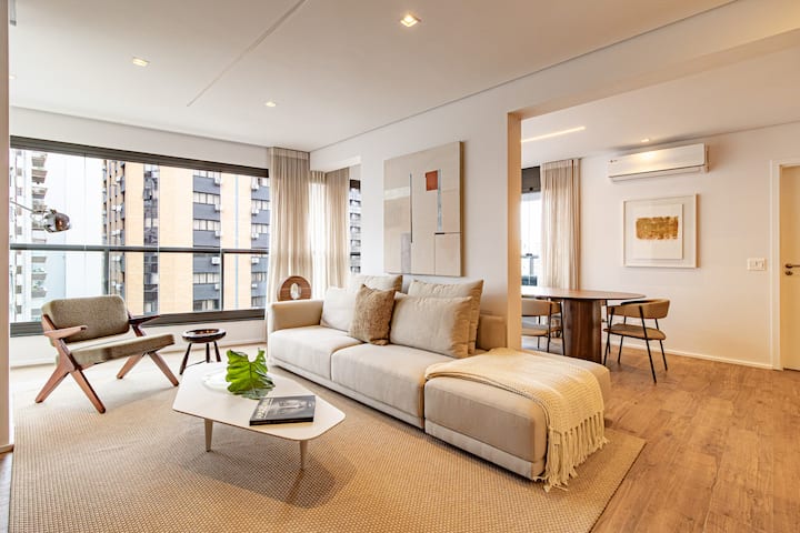 Apartamento Luxuoso Com 3 Suítes E Café Da Manhã. - São Paulo