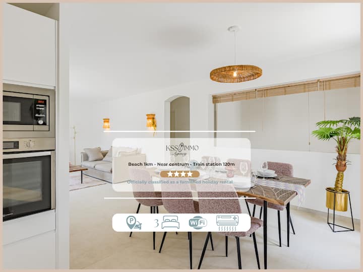 3 Chambres | Parking | Clim | <800m De La Plage - Saint-Raphaël