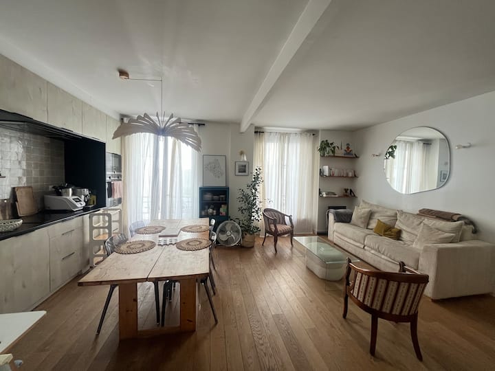 Appartement Familial à Pyrénées - Paris