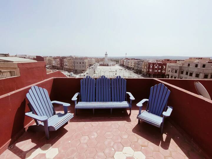 Rooftop 360 Lumineux Beldi Chic - Essaouira