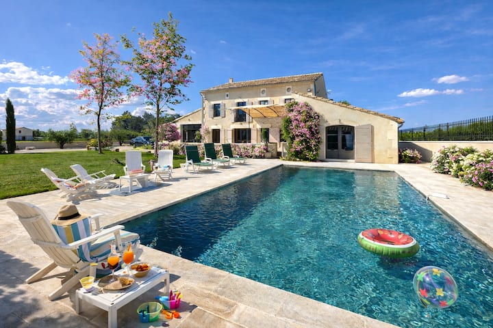 Mas Pour 10pers. Avec Piscine Proche St Rémy - Avignon
