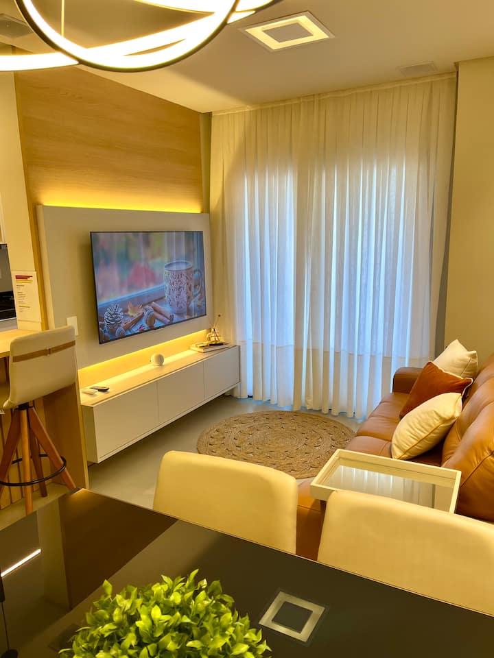 Apê Aqua 3 Quartos Ar E Tv |Itapema|próximo Do Mar - Brazil