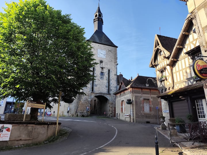 Centre, Climatisé, Terrasse - Bourbon-Lancy
