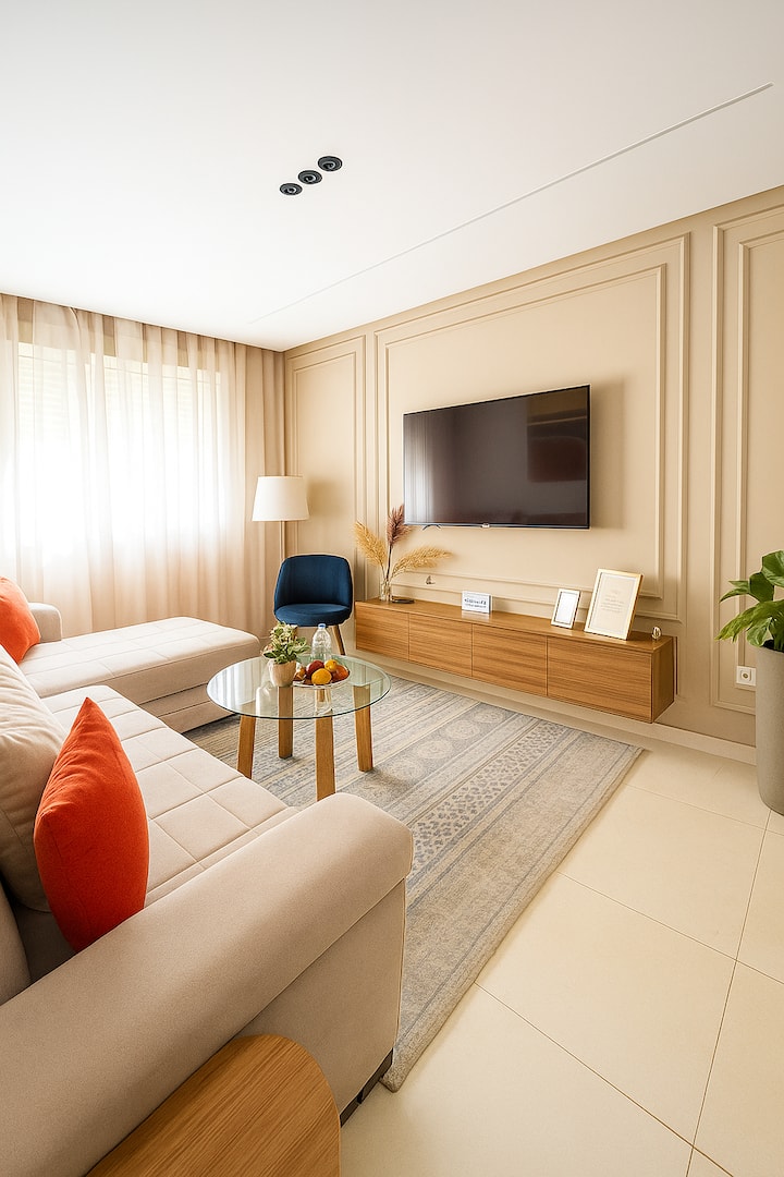 Appartement Luxe Can 2025 Balcon & Parking Free - Tánger