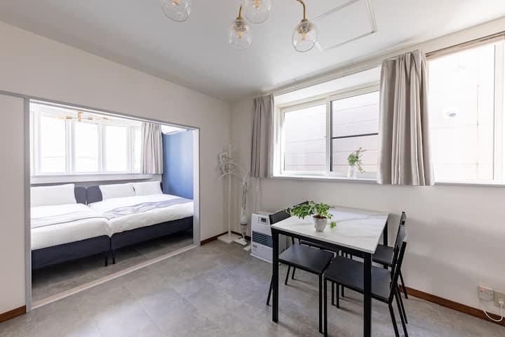 【札幌すすきの近く】スタイリッシュなホテルライク空間｜最大4名 | 暮らすように泊まる札幌ステイ - Sapporo