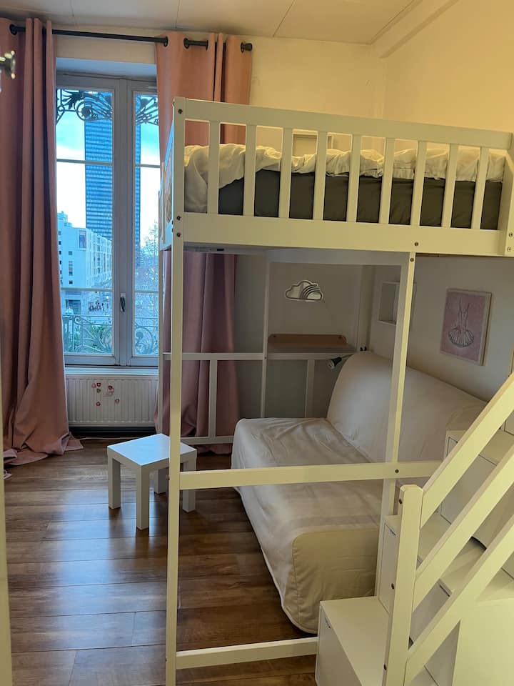 Chambre Privée 100m2 De La Gare Part-dieu - Lyon