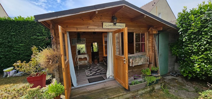 Rez De Jardin De La Maison
+Cabane Dans Le  Jardin - Herblay-sur-Seine