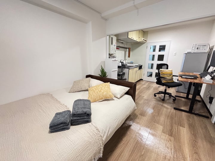 S202 2人でワーケーション可/susukino繁華街立地抜群 - Sapporo