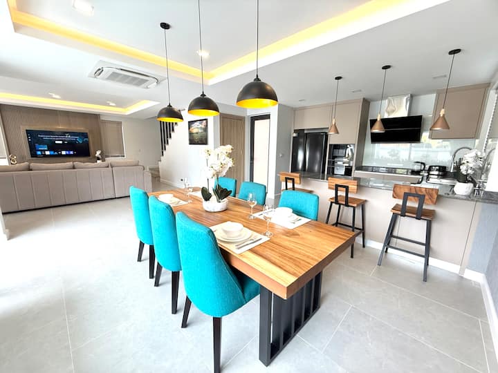 Zensiri•beautiful•brand New•pool Villa 3bdr - Pattaya City