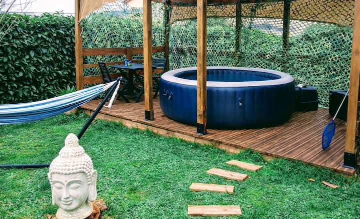 Maison Cosy Avec Jacuzzi – Pyrénées – 6 Voyageurs - Saint-Girons