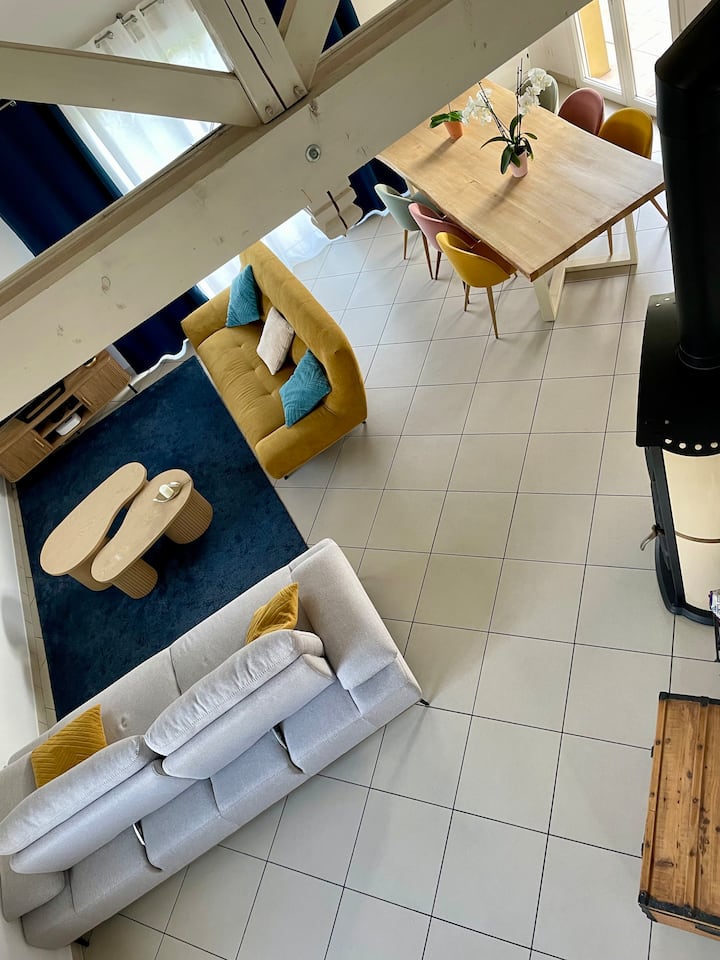 La Maison Jaune / 7 Personnes / Au Calme - Marne