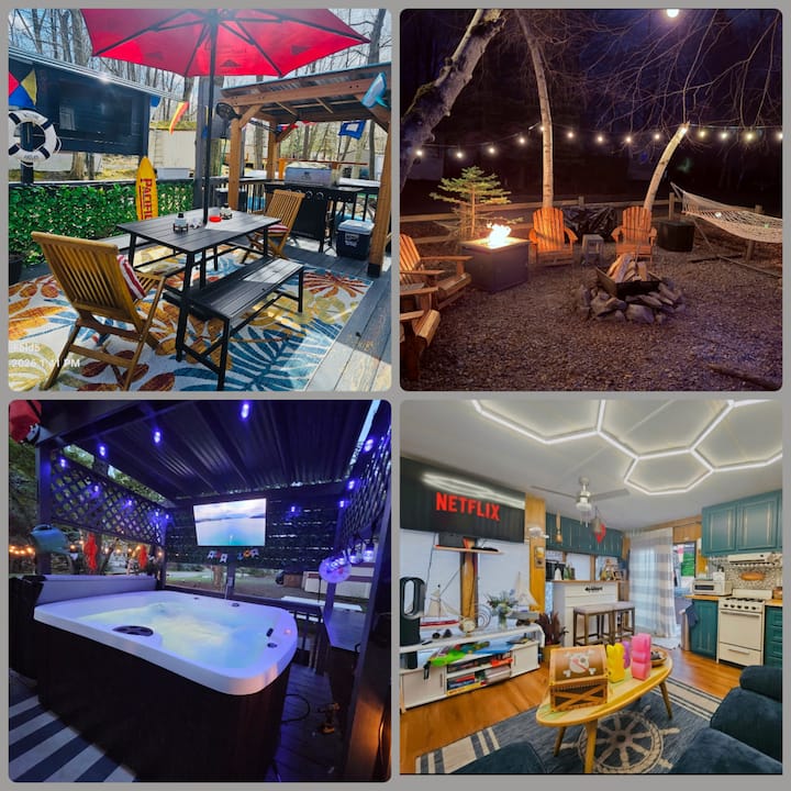 The Tiny Boathouse @Eagle Lake With Mario Karts - Moscow, PA