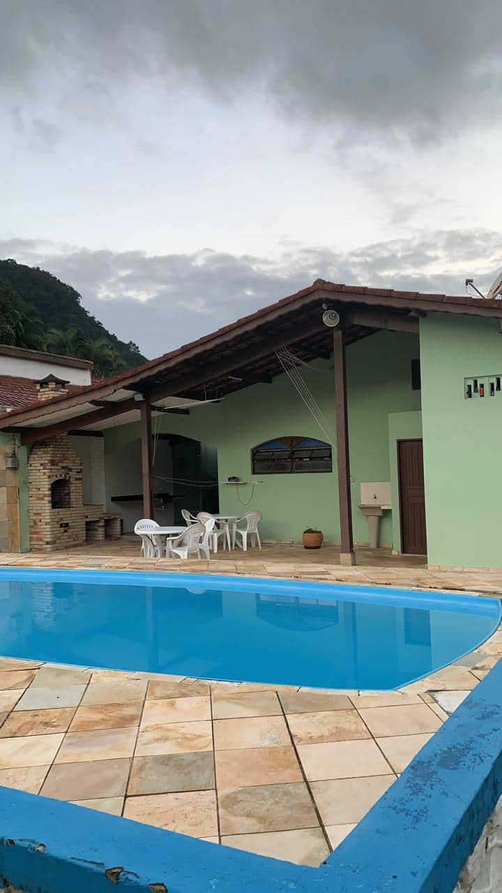 Refúgio Familiar Com Piscina E Lareira - Guaraú - Peruíbe