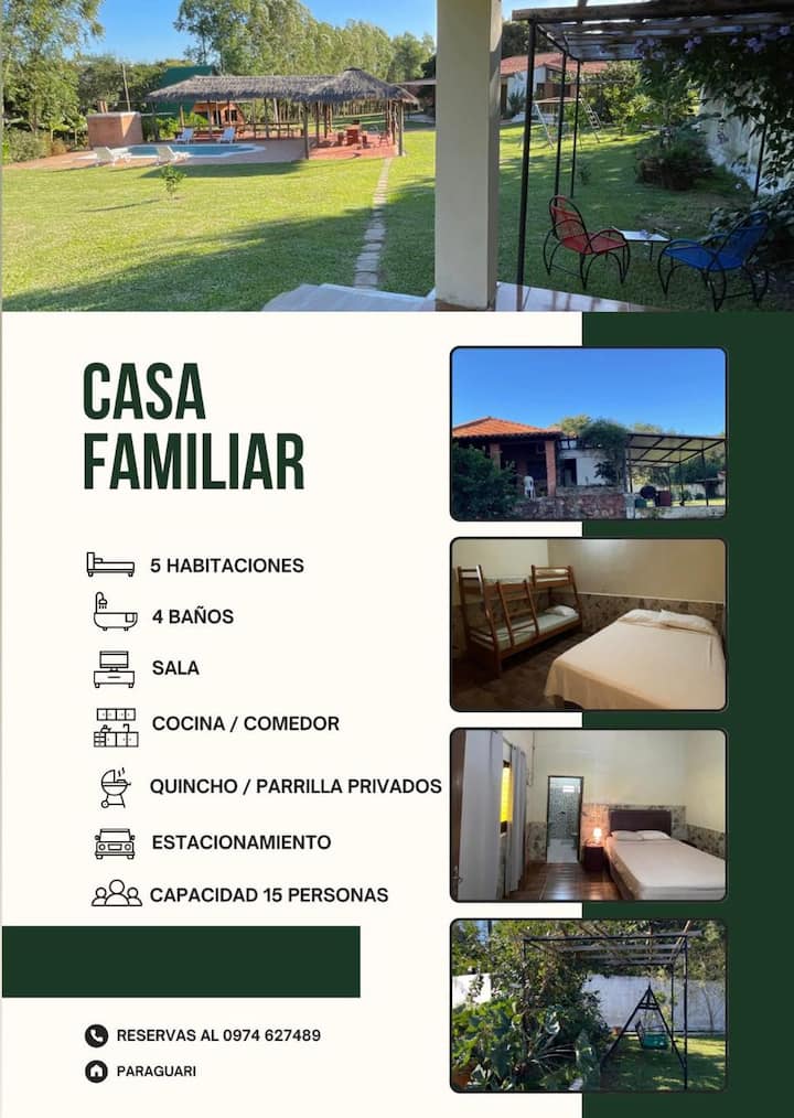 Quinta Familiar En Paraguarí - Paraguay
