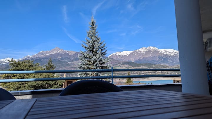 Studio Grande Terrasse Et Vue - Savines-le-Lac