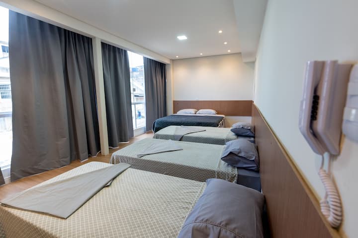 Family  Room 5 Km Airport - Gru, Self-checkin - Guarulhos