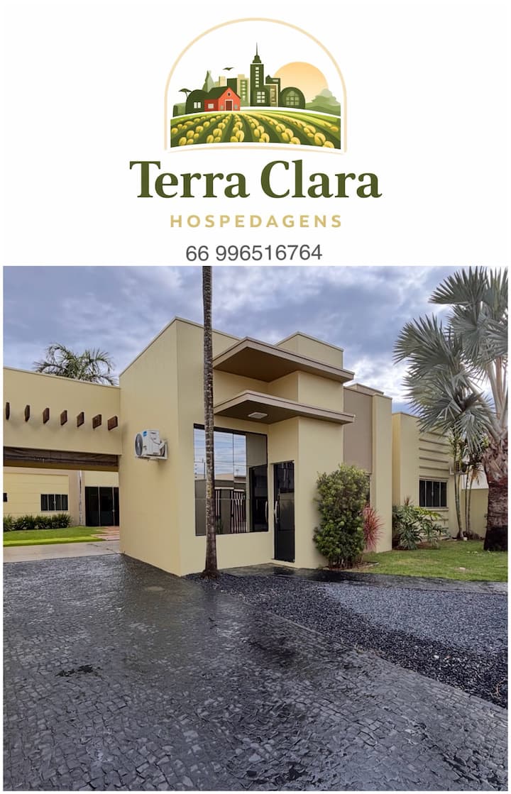 Terra Clara – Casa Aconchegante E Espaçosa - Primavera do Leste