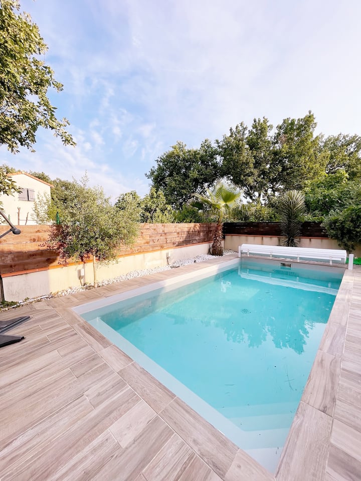 Maison Famille Piscine Et Bureau - Pibrac