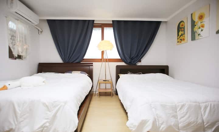 계산동 아늑한 3 Room 단독주택, 계산역 3분, 공항 40분 - Incheon