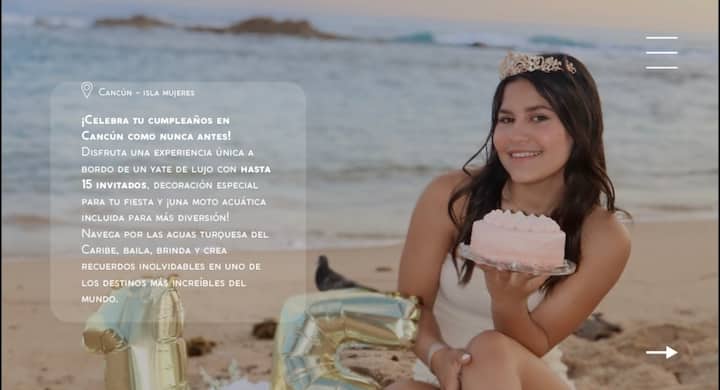 Celebra Tu Cumple En El Caribe - Cancún